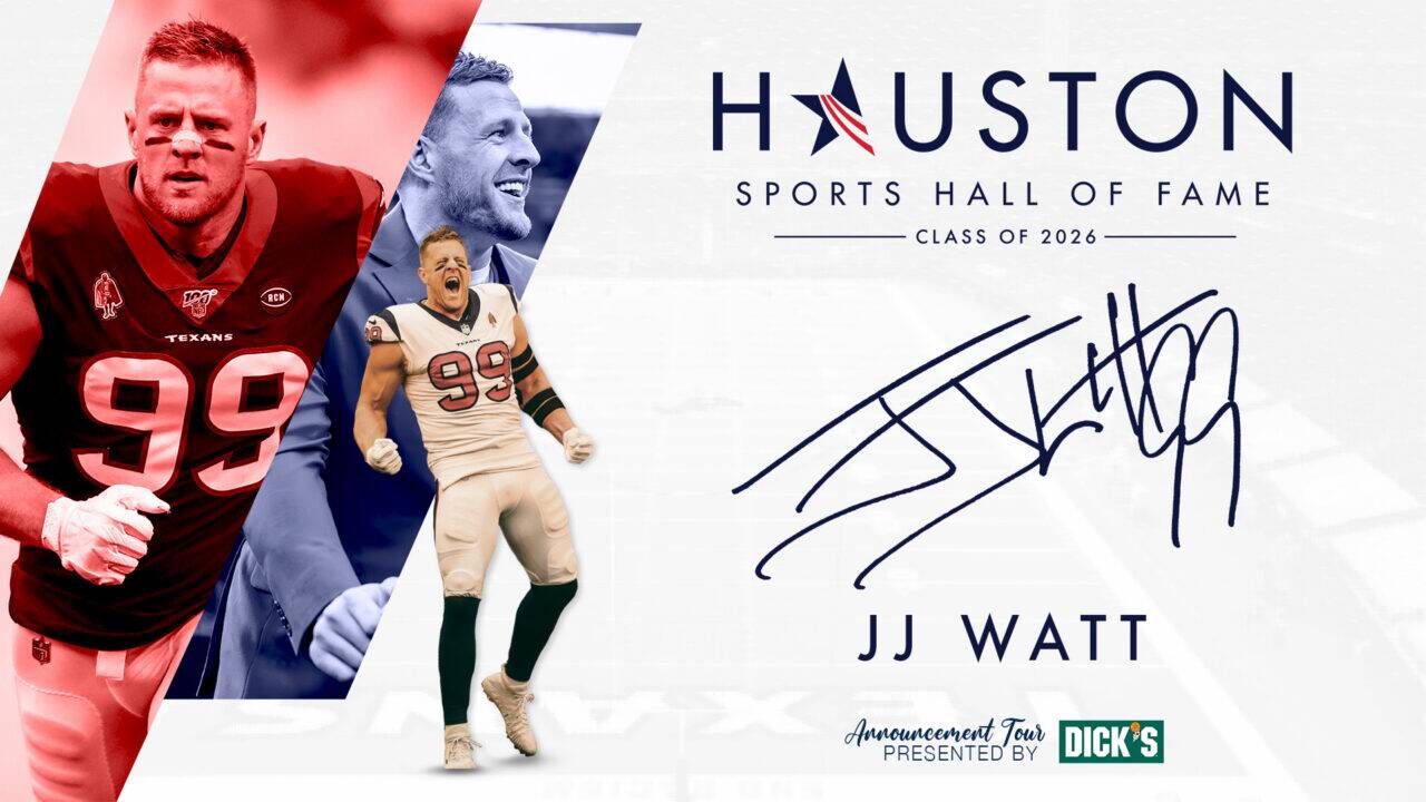 JJ Watt 2026 Houston Sports Hall Inductee