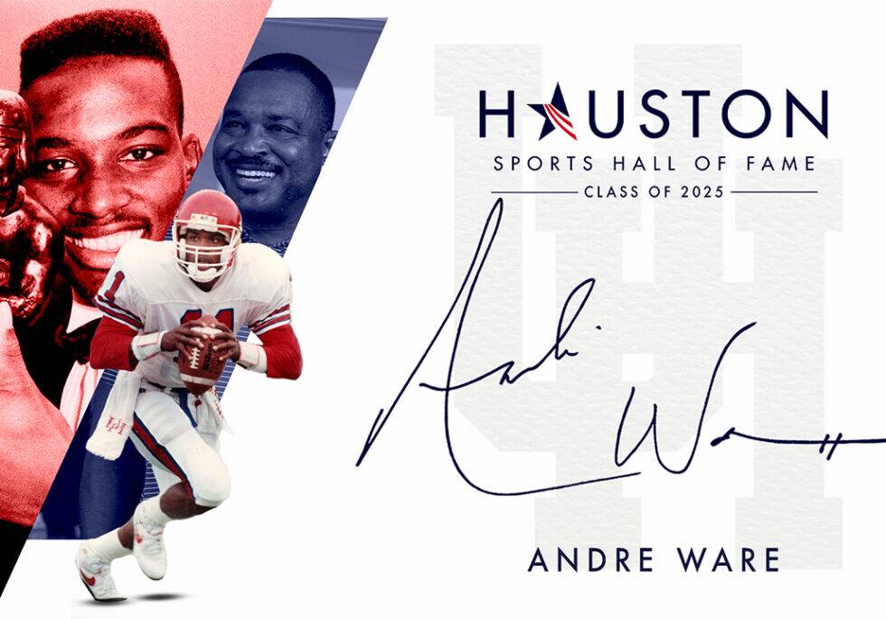 Andre Ware Announced As 2025 Houston Sports Hall Of Fame Inductee ...